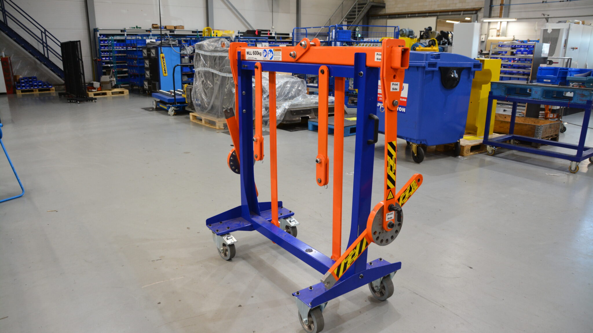 Inker Lifting Fixture - Belvac